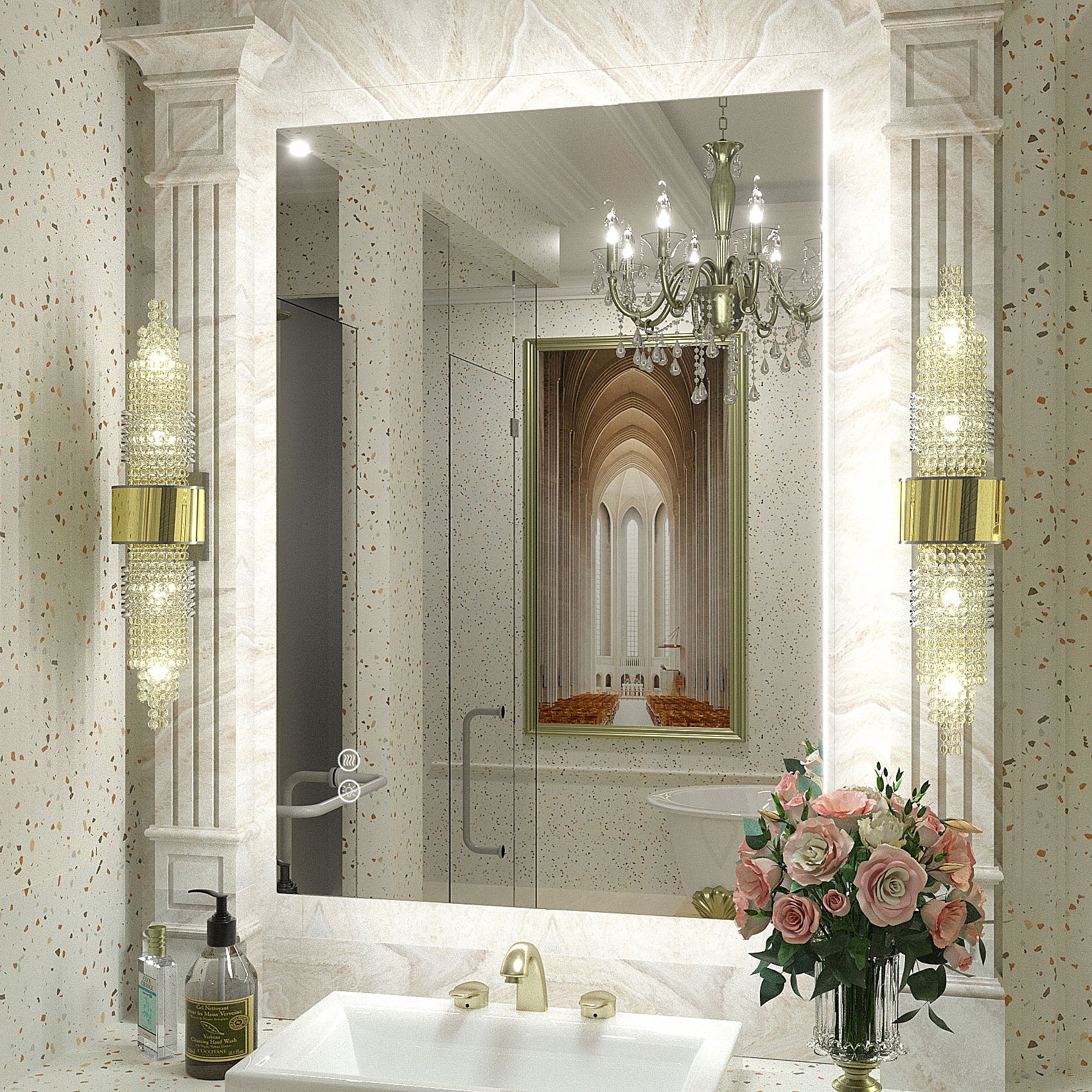 LED Frameless Back Lighted Mirror – Apmir